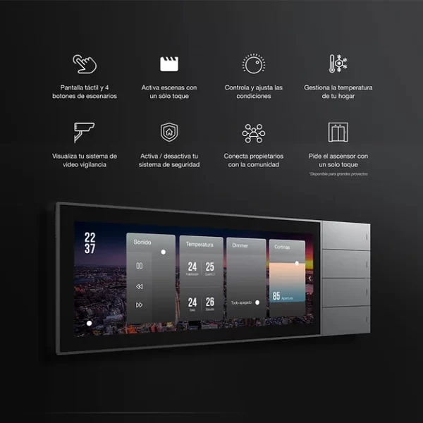 PANEL NATURE 7 PRO – Punto Domótica